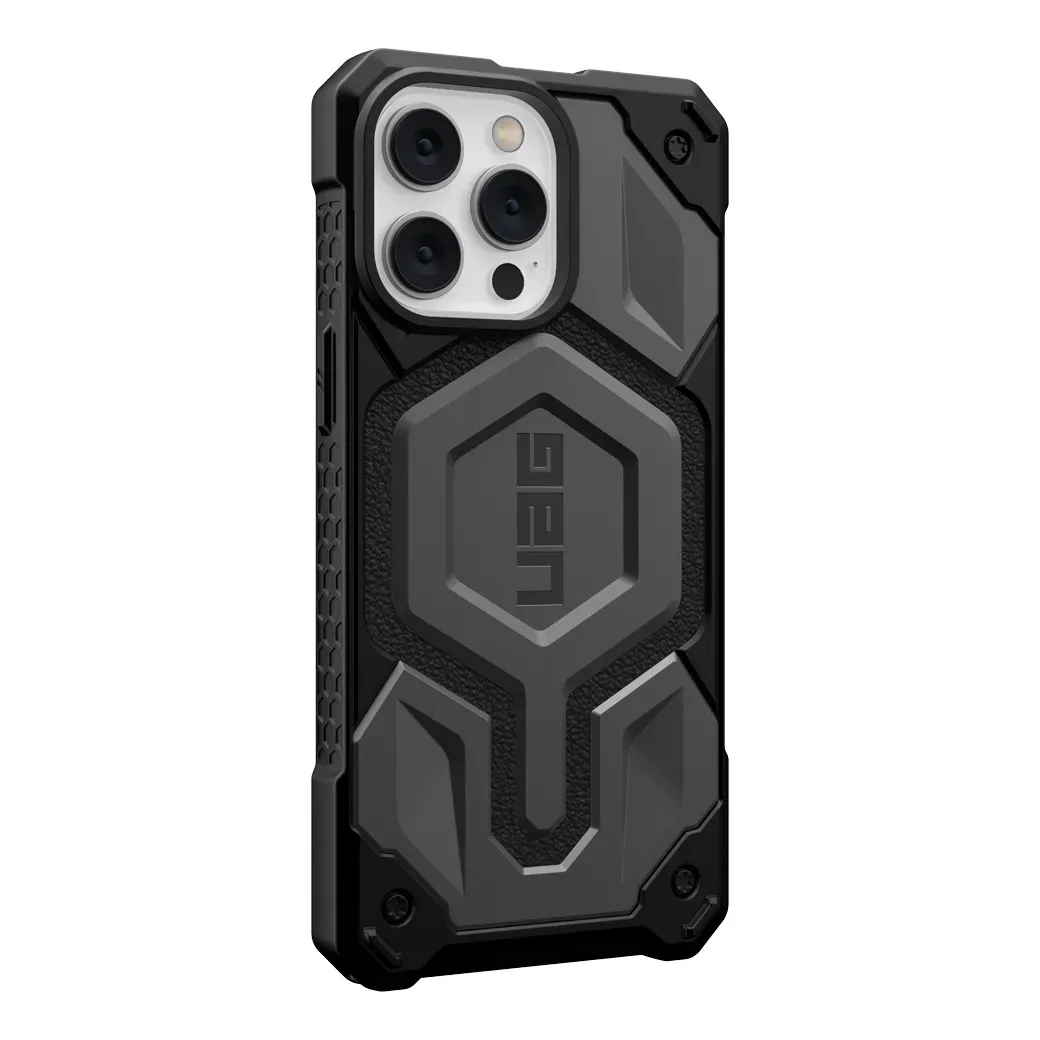 UAG รุ่น Monarch with MagSafe - เคส iPhone 14 Pro Max - สี Silver | Vgadz