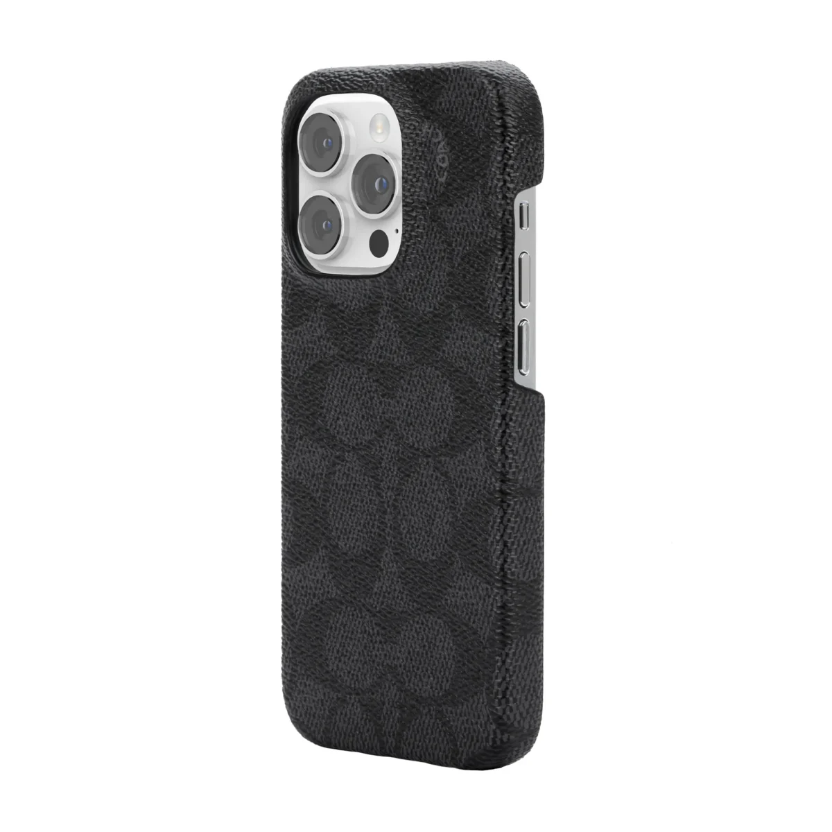 เคส Coach รุ่น Slim Wrap Case - iPhone 14 Pro - ลาย Signature C Black | Vgadz