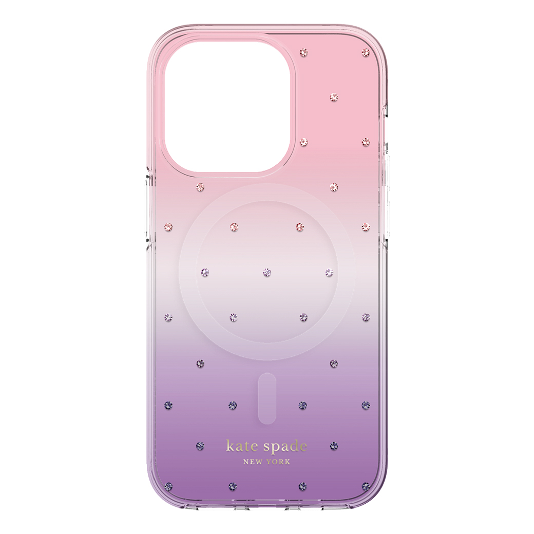 Kate Spade iPhone 14 Pro เคสลายแฟชั่นหรูสุดน่ารัก กันกระแทก