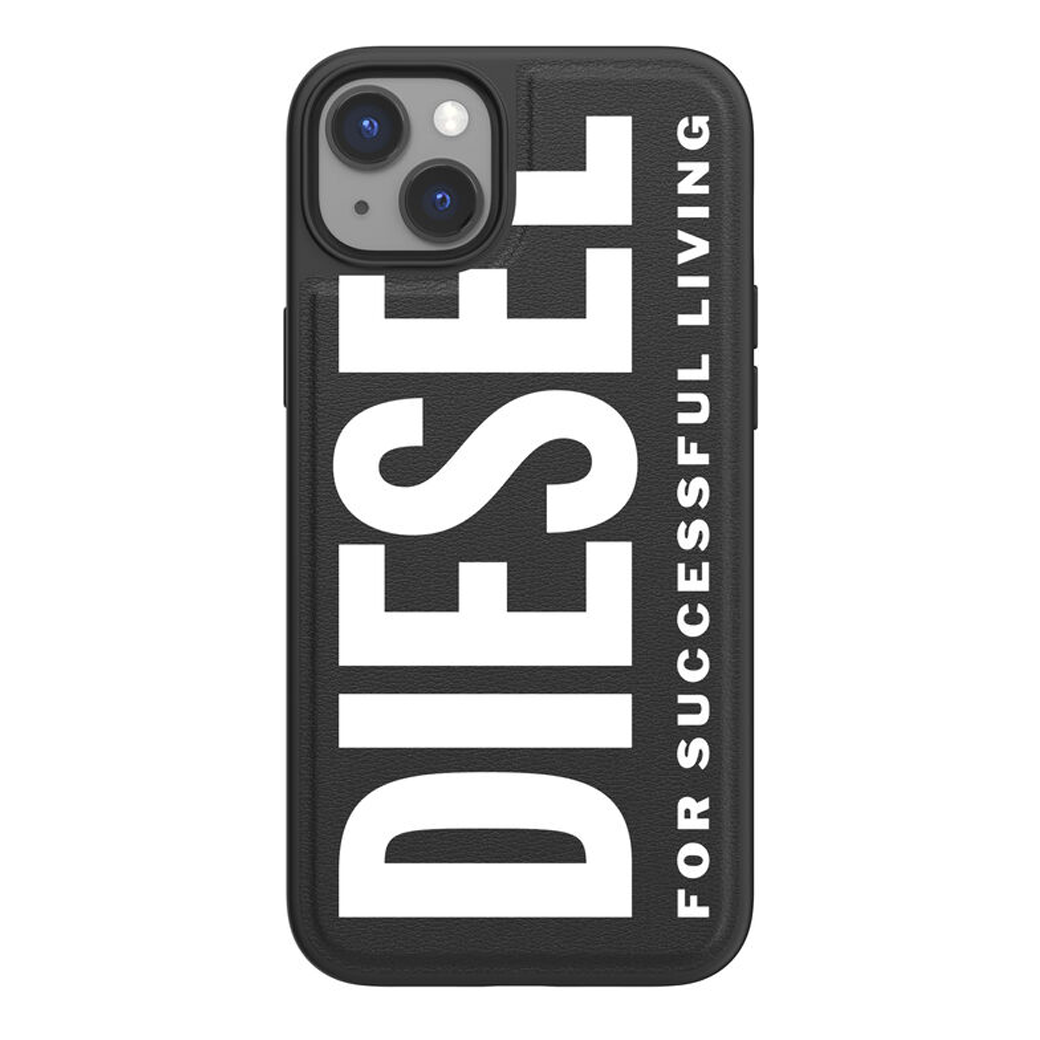 Diesel รุ่น Moulded Case Core - เคส iPhone 14 Plus - สี Black/White | Vgadz