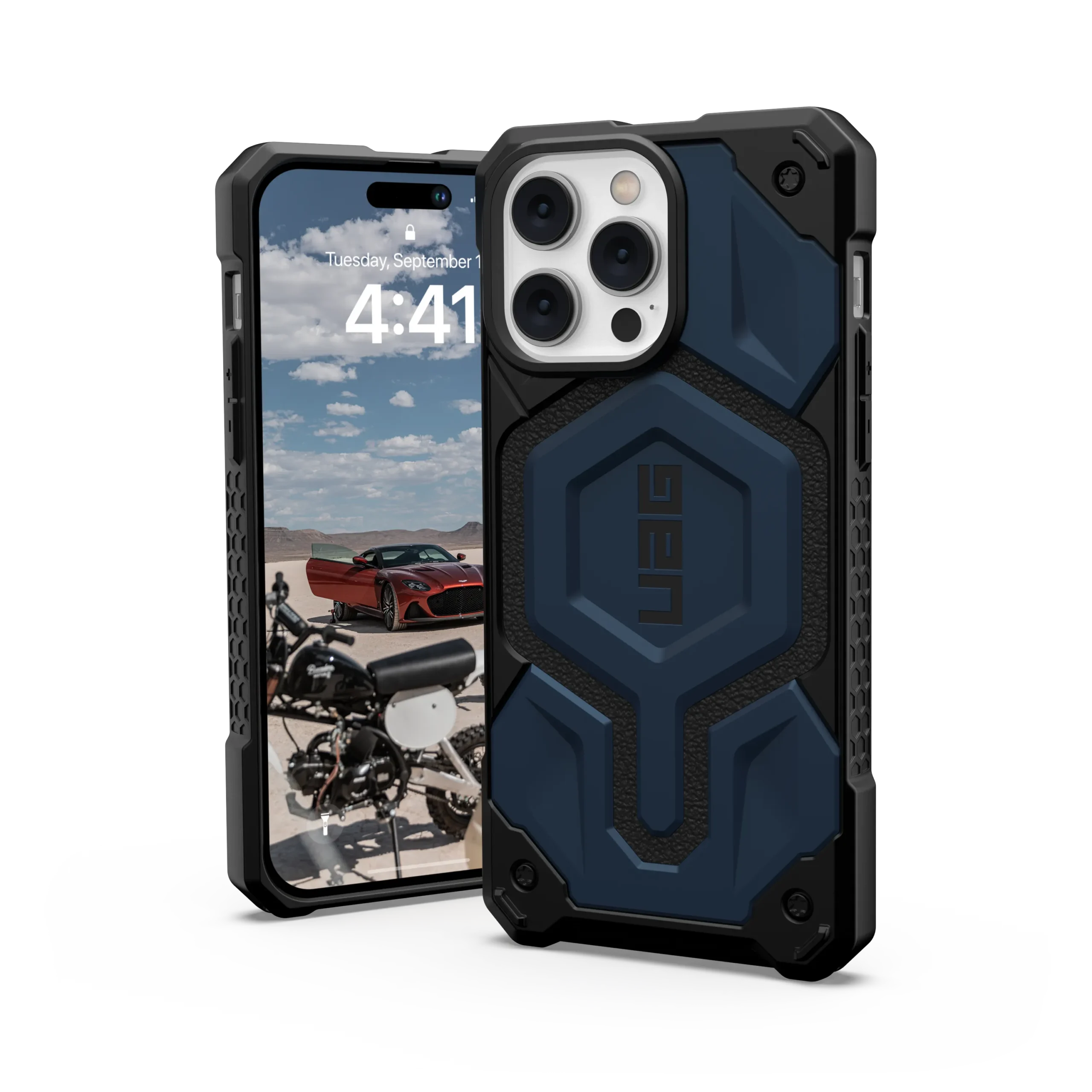 UAG รุ่น Monarch with MagSafe - เคส iPhone 14 Pro Max - สี Mallard | Vgadz