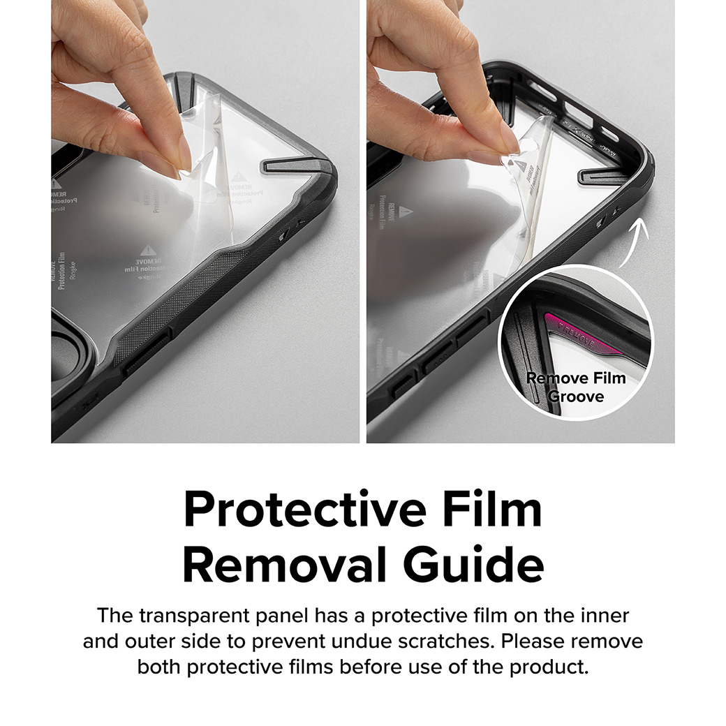 Ringke รุ่น Fusion X - เคส iPhone 15 - สี Black | Vgadz