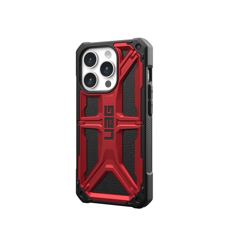 UAG รุ่น Monarch - เคส iPhone 15 Pro - สี Crimson | Vgadz