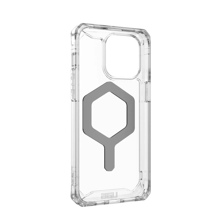 UAG รุ่น Plyo MagSafe - เคส iPhone 15 Pro Max - Ice/Silver | Vgadz