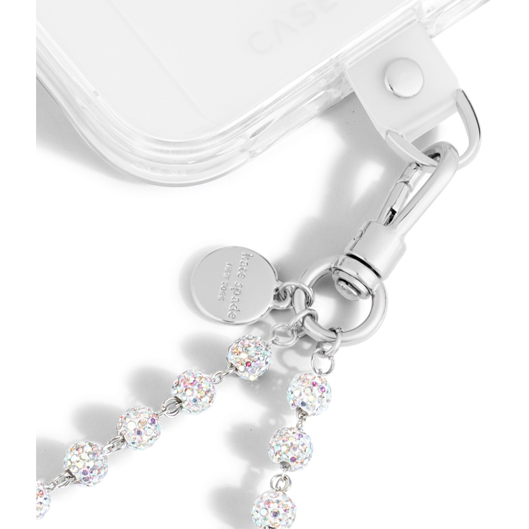 Kate Spade New York รุ่น Phone Charm - สายคล้องข้อมือ - ลาย Razzle ...