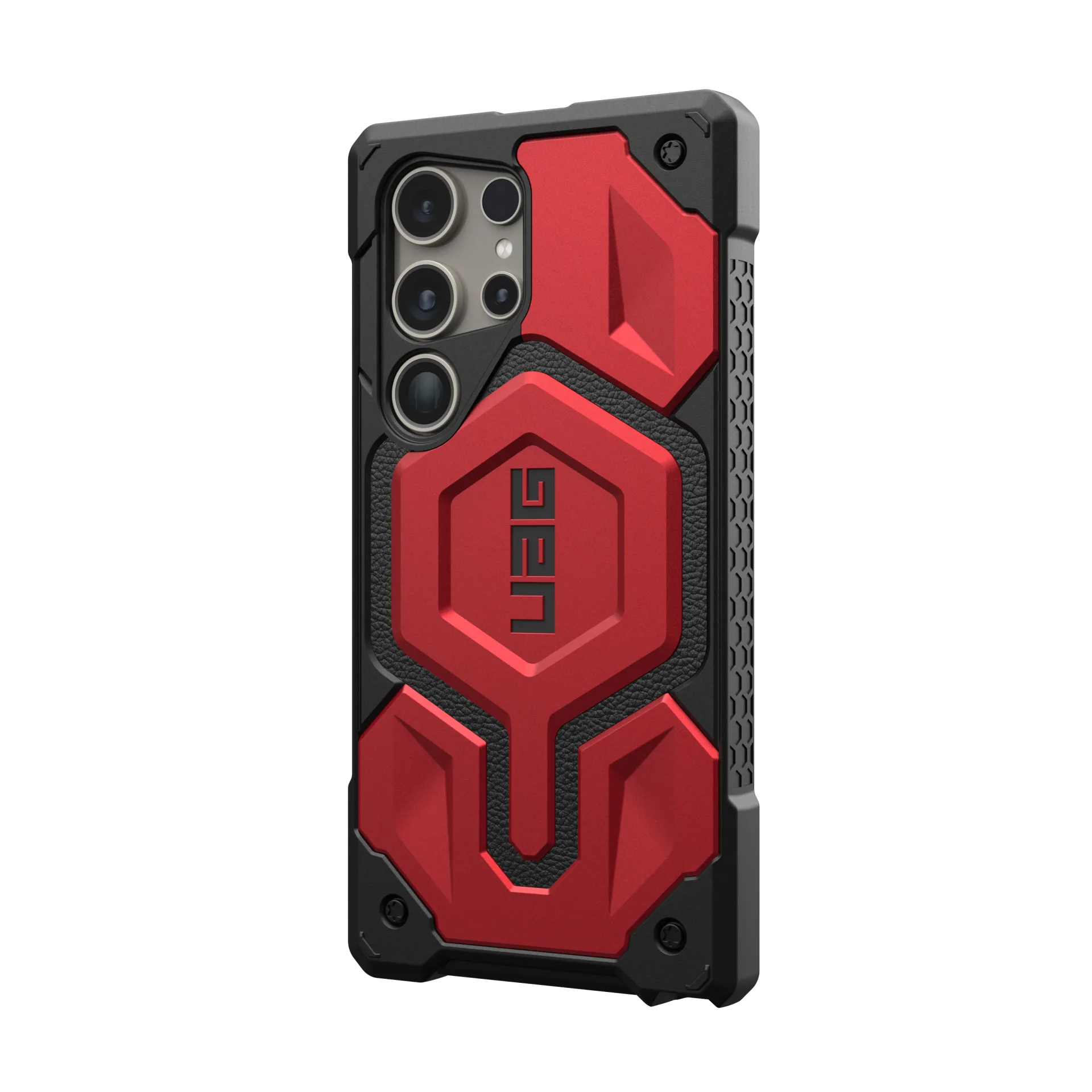 UAG รุ่น Monarch Pro - เคส Galaxy S24 Ultra - สี Crimson | Vgadz