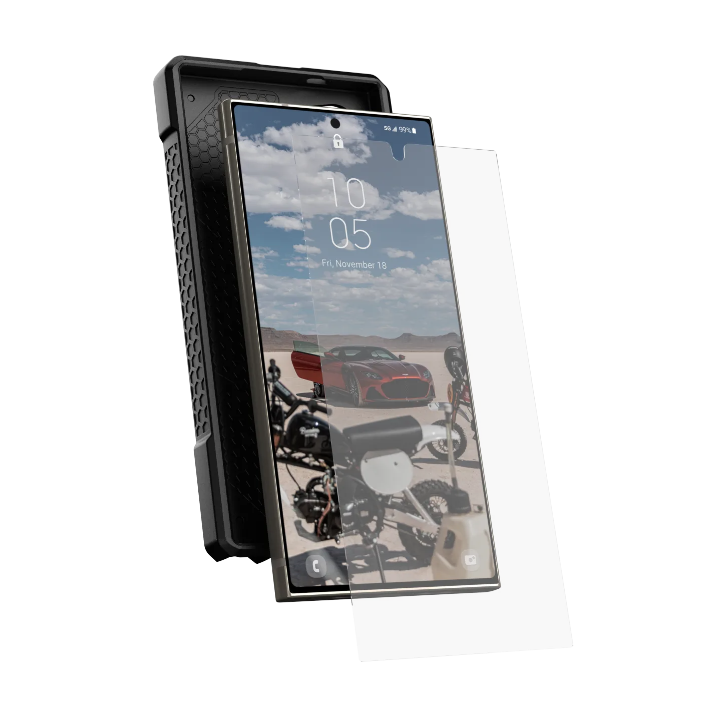 UAG รุ่น Flex Shield Plus - ฟิล์มกันรอย Galaxy S24 Ultra (ฟิล์ม 2 แผ่น) | Vgadz