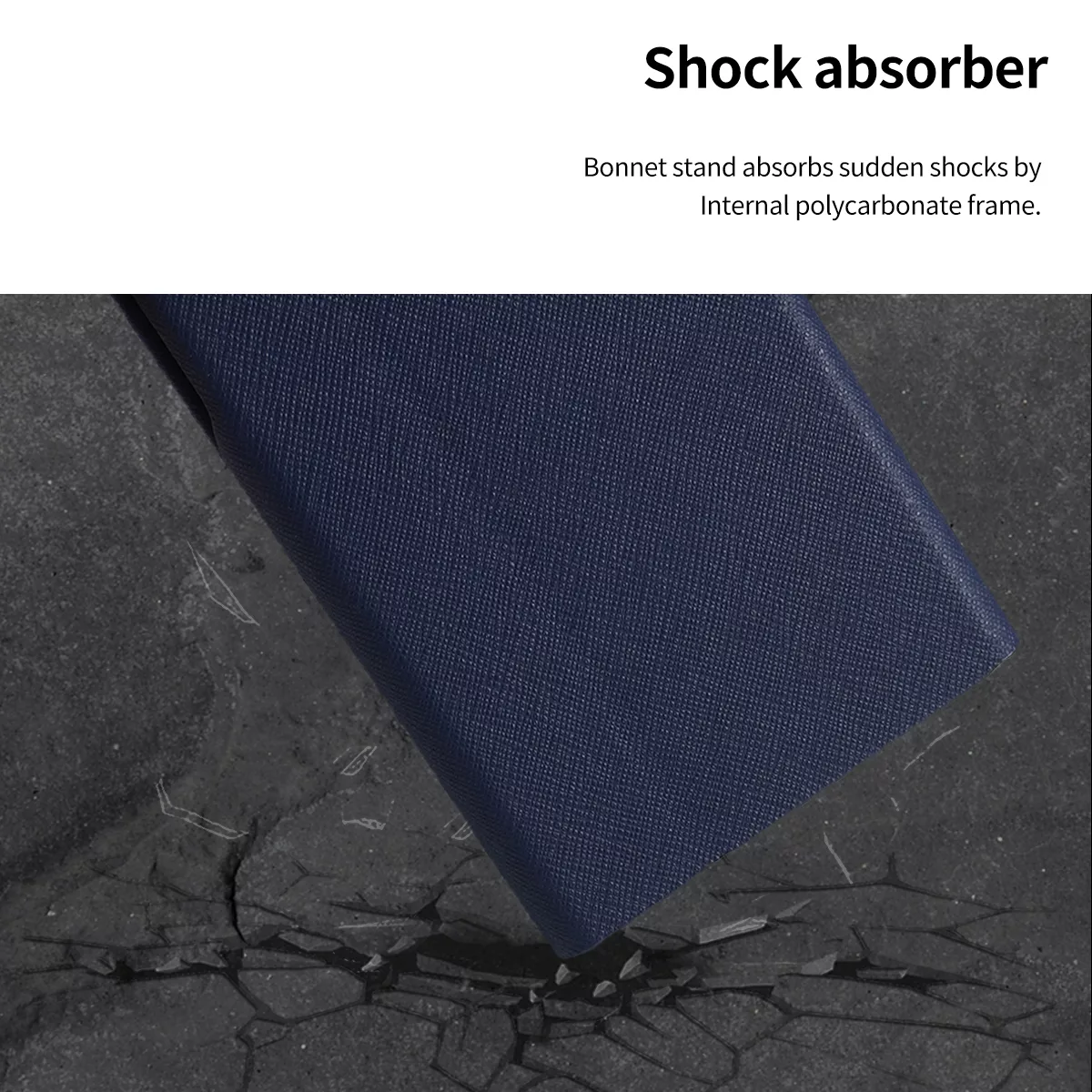 Araree รุ่น Bonnet Stand - เคส Galaxy S24 Ultra - สี Black | Vgadz