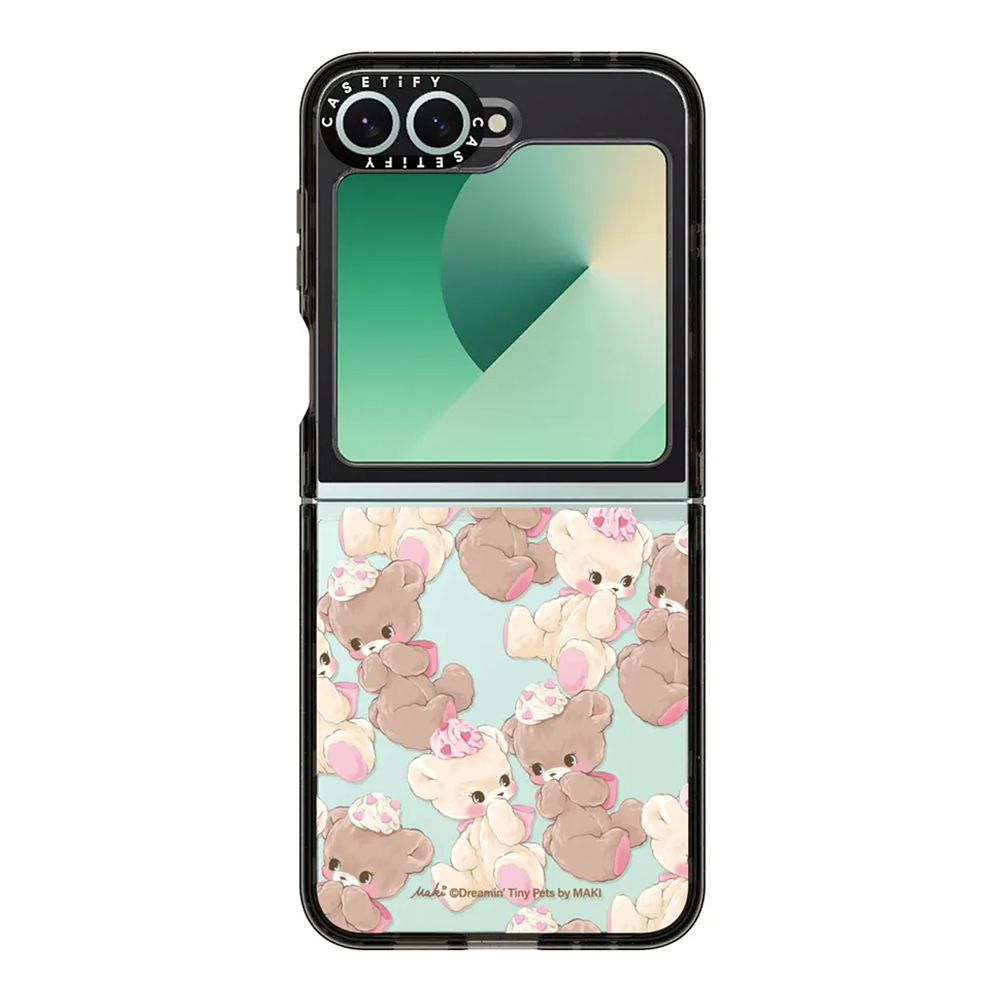 Casetify รุ่น Impact Flip Card Case - เคส Galaxy Z Flip 6 - สี Black ...