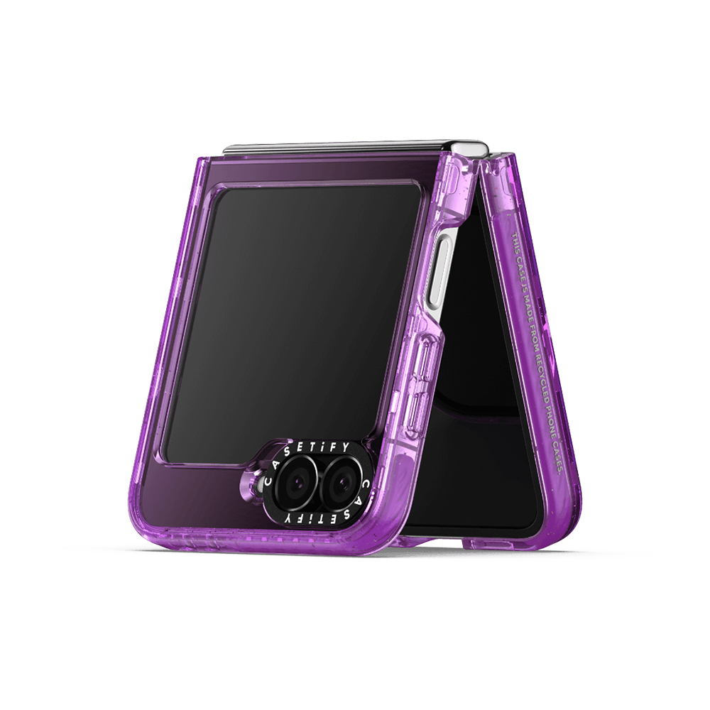 Casetify รุ่น Impact Flip Card Case - เคส Galaxy Z Flip 6 - สี Purple ...