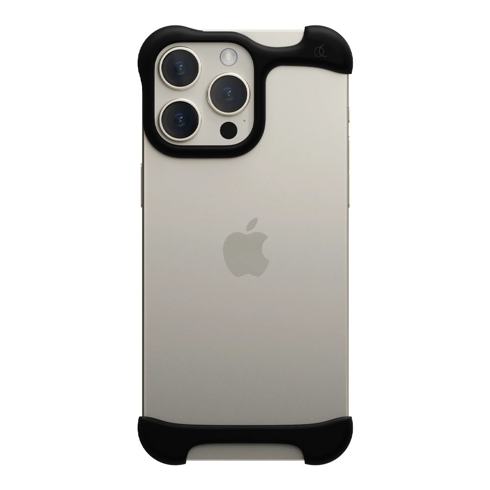 Arc รุ่น Pulse Aerospace Aluminum - เคส iPhone 15 Pro - สี Matte Black ...