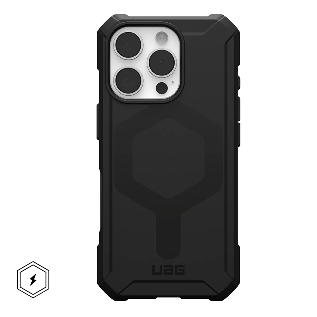 UAG รุ่น Essential Armor Magsafe - เคส iPhone 16 Pro Max - สี Black | Vgadz