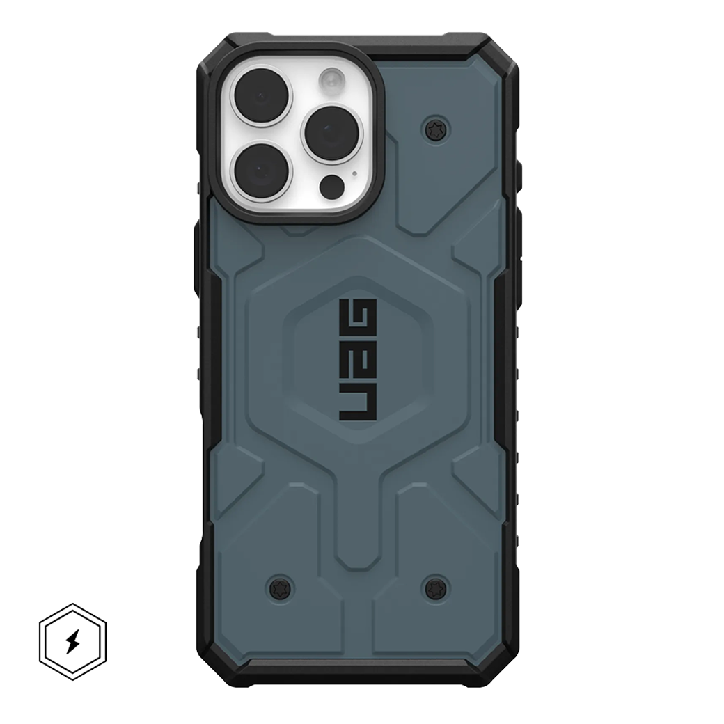 UAG รุ่น Pathfinder Magsafe - เคส iPhone 16 Pro Max - สี Cloud Blue | Vgadz