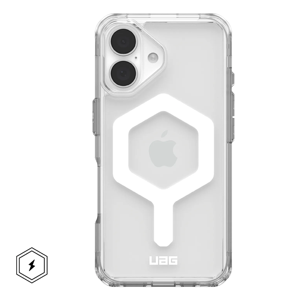 UAG รุ่น Plyo Magsafe - เคส iPhone 16 Plus - สี Ice/White | Vgadz